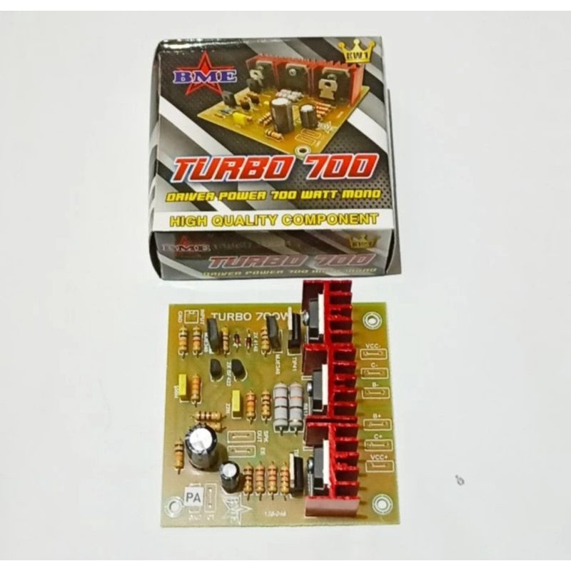 Jual Kit Turbo 700 Driver Power Amplifier 700W Mono BME | Shopee Indonesia