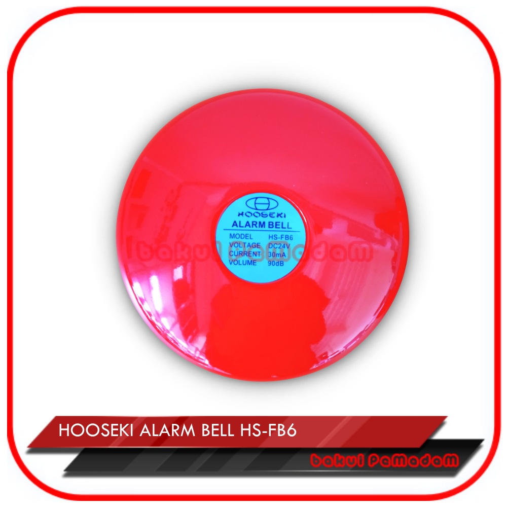 Jual Hooseki Alarm Bell 6" HS-FB6 | Shopee Indonesia