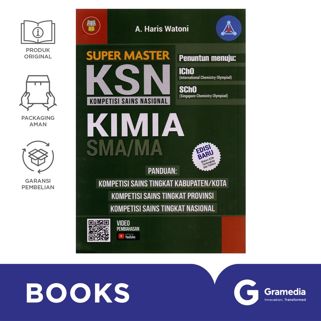 Jual Sma/Ma Super Master Ksn Kimia : Kompetisi Sains Nasional | Shopee Indonesia