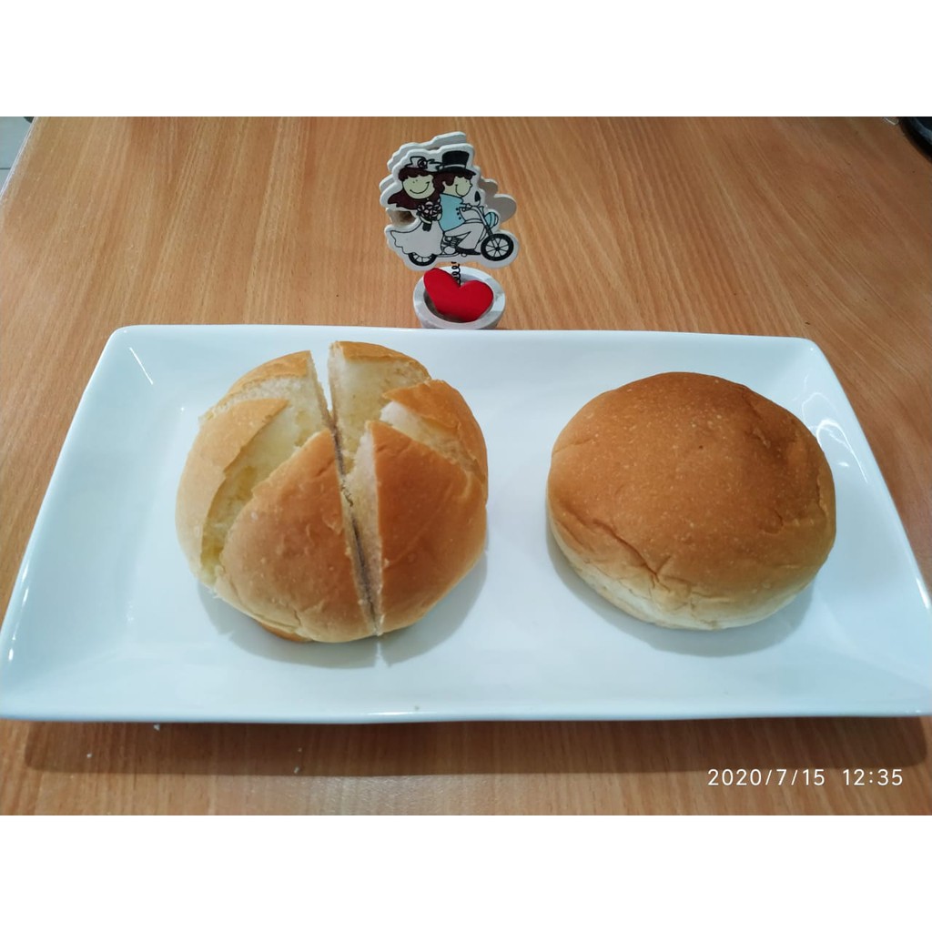 Jual Roti Korea Bun Bulat 10cm | Roti Baquette Bulat untuk Korean ...