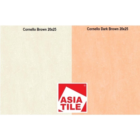 Jual CORNELLO GLOSSY UK.20X25 DINDING LANTAI KERAMIK ASIA TILE | Shopee ...