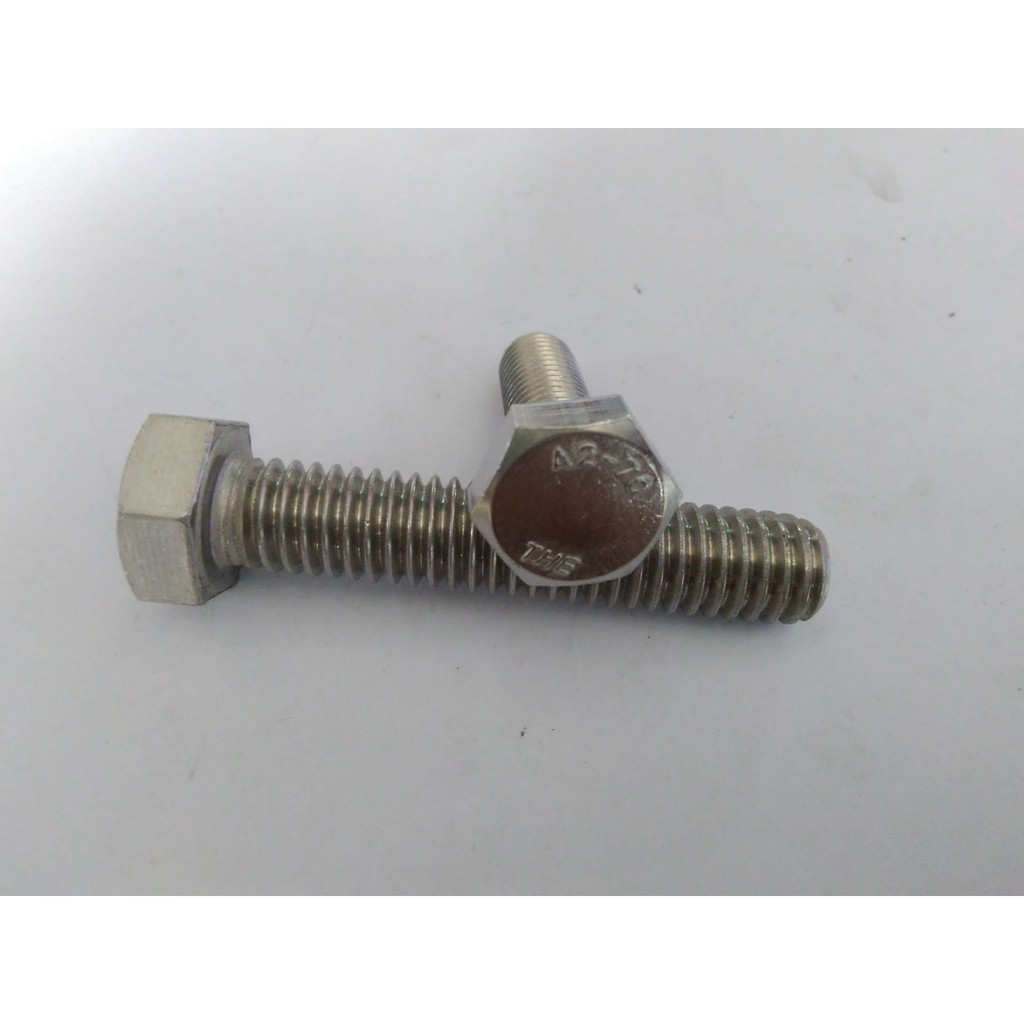 Jual BAUT HEX STAINLESS M20 x 60 ( Baut Kunci Pas Stainless 304 ...