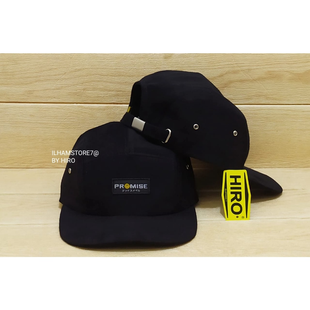 Jual [COD]Topi Snapback Bordir Promise Lima Panel New Model/Topi Keren ...