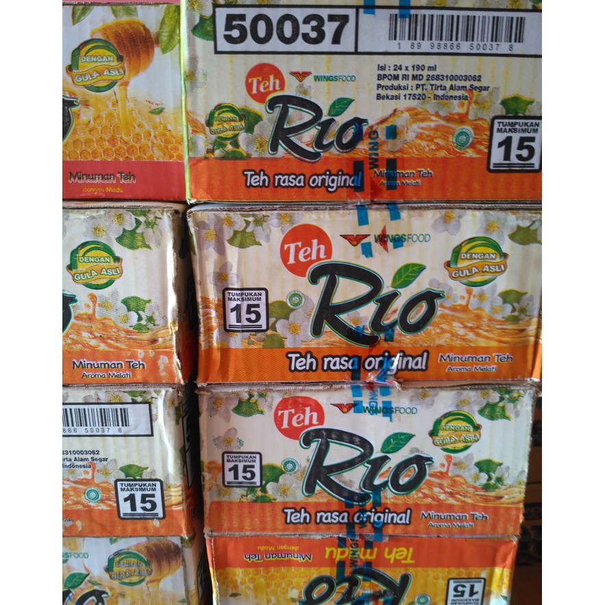 Jual Teh Rio | Minuman Teh Rio | Minuman Teh Rasa | Teh Rio Gula Batu ...