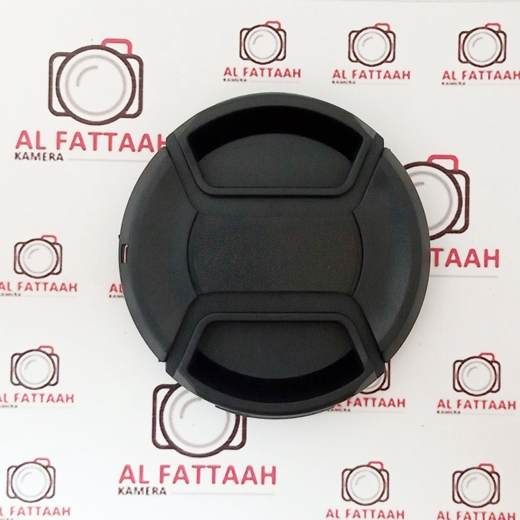 Jual Lens Cap 55mm POLOS Universal CANON NIKON SONY FUJIFILM SAMSUNG ...