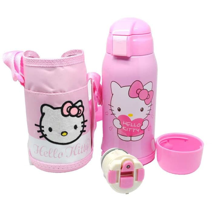 Jual Botol Thermos Hello Kitty Stainless Steel 600ML | Shopee Indonesia