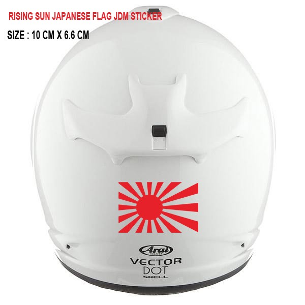 Jual JDM Sticker Benfera Stiker Japanese Rising Sun Flag DEcal Stiker ...
