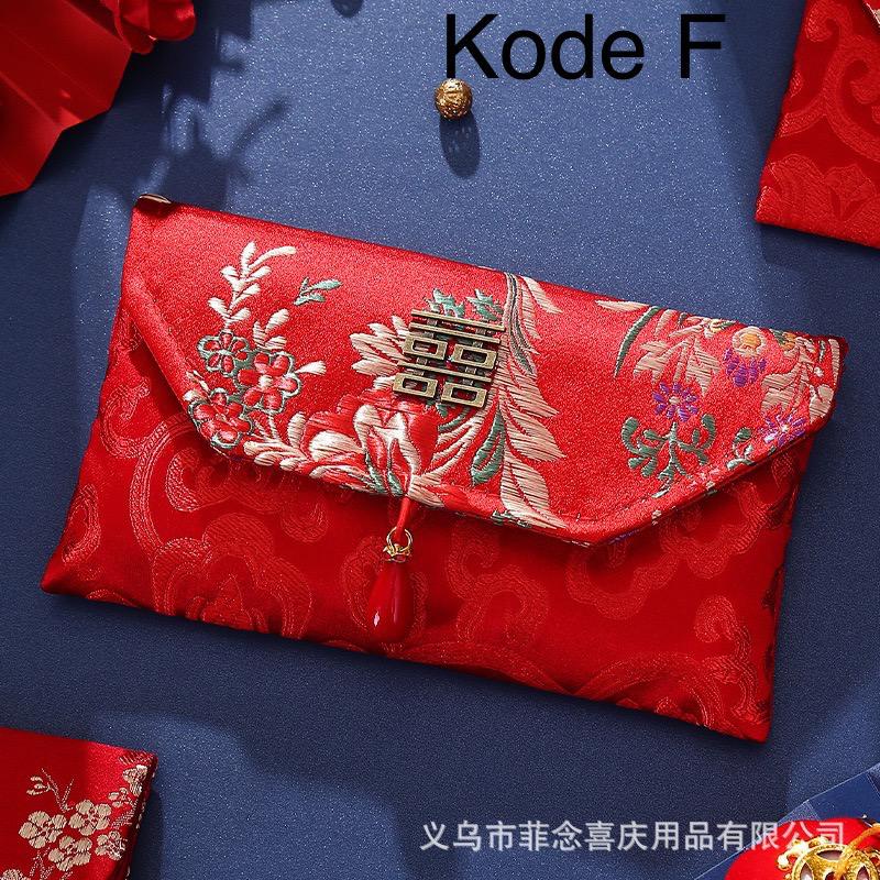 Jual Angpau Kain Wedding / Angpau Sangjit / Angpau Kain Imlek / Amplop ...