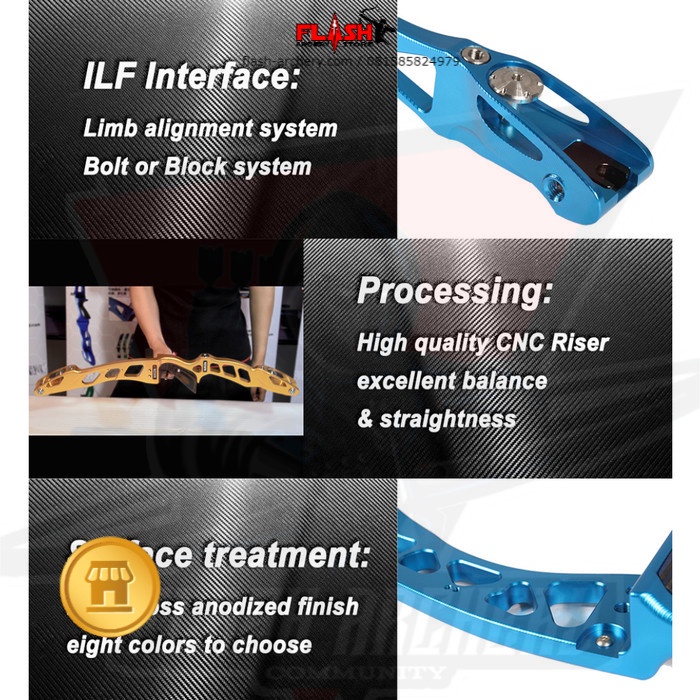 Jual Riser Recurve ILF Sanlida X10 - Hitam | Shopee Indonesia