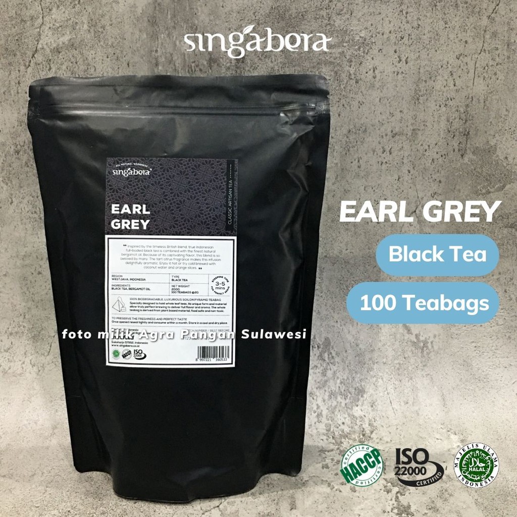 Jual Earl Grey Singabera Black Tea Teh Hitam Premium Artisan Cafe Resto ...