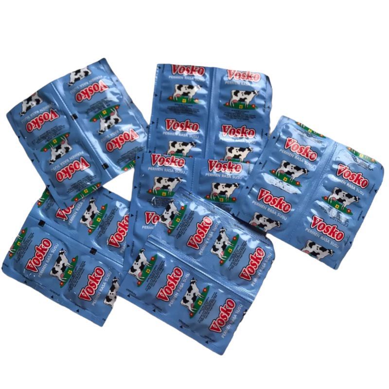 Jual permen vosko isi 80pcs-permen jadul-manisan-jajanan jadul-aneka ...