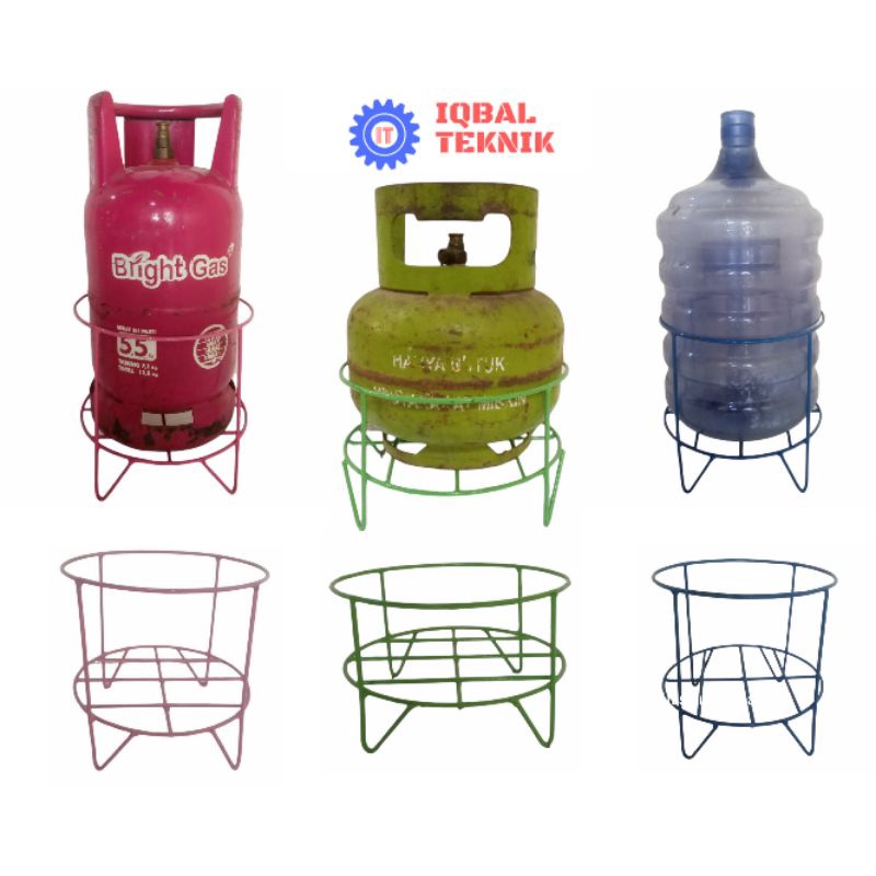 Jual Rak Gas Lpg 3Kg Dudukan Gas 3Kg Tempat Gas 3Kg Dan 5,5Kg Tatakan ...