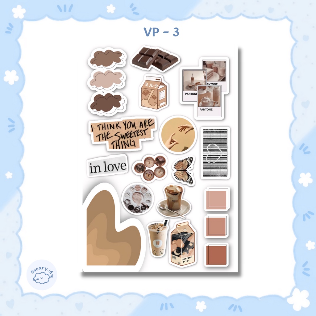 Jual Vintage Stickers Pack | Stiker Vintage | Stiker Scrapbook ...