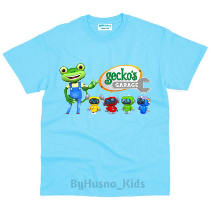 Jual GECKO GARAGE BAJU ANAK KAOS ANAK KARAKTER GECKO GARAGE GARASI ...