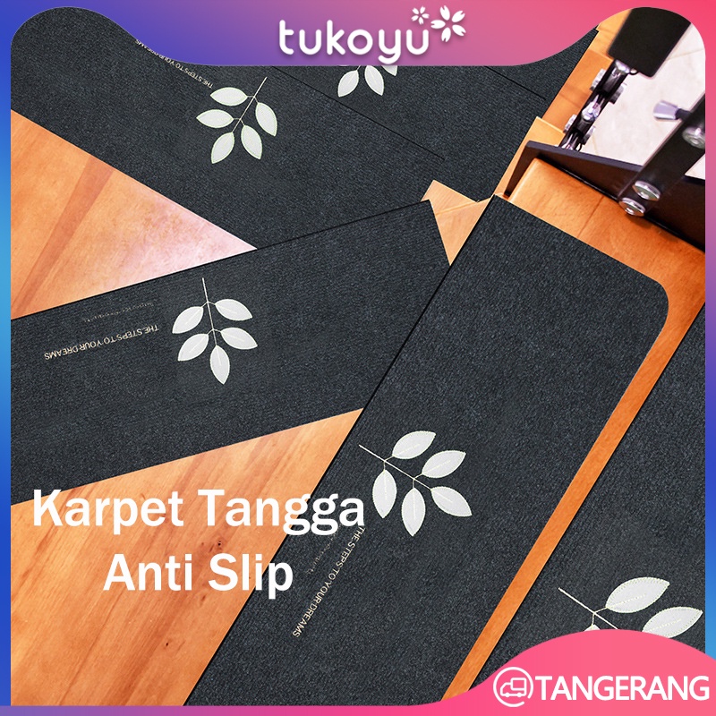 Jual Karpet Tangga Anti Slip Dekorasi Stair Mat | Shopee Indonesia