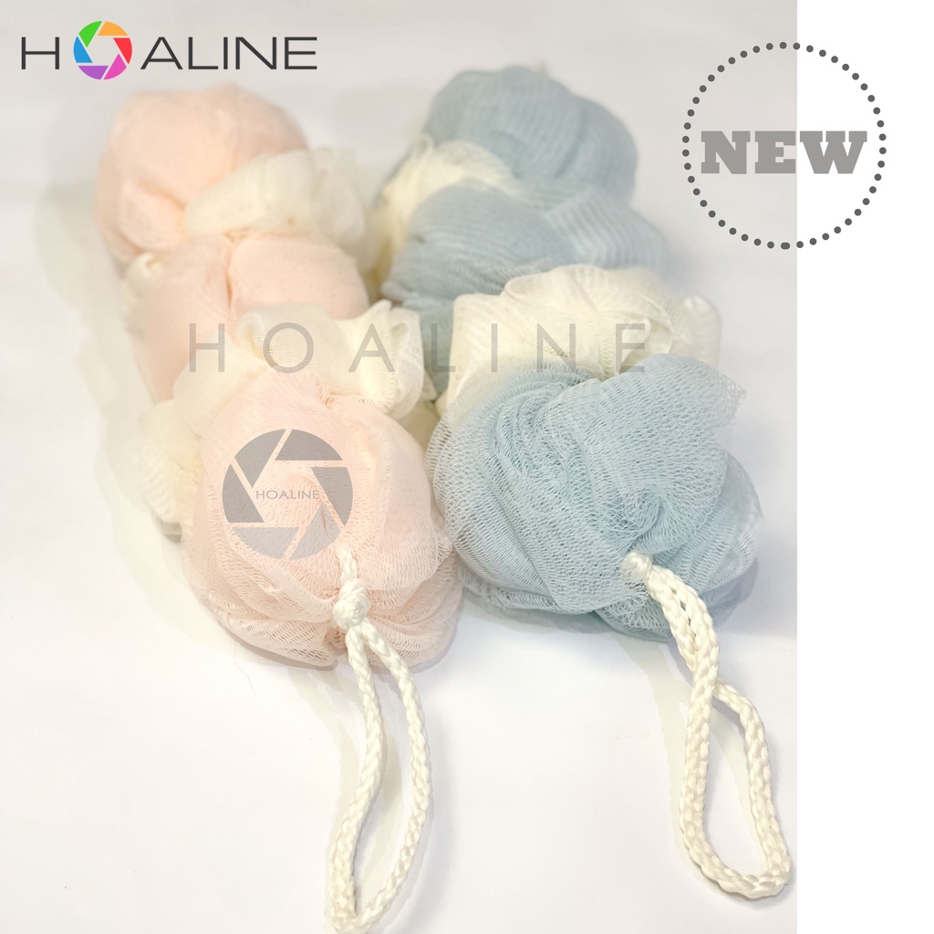 Jual Shower pouf / soft bath ball sponge long / spon mandi tali besar ...