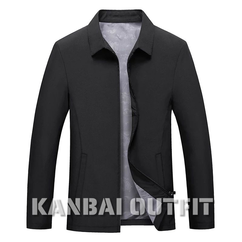 Jual jaket semi jas pakain pria tren terbaru casual jasket | Shopee ...