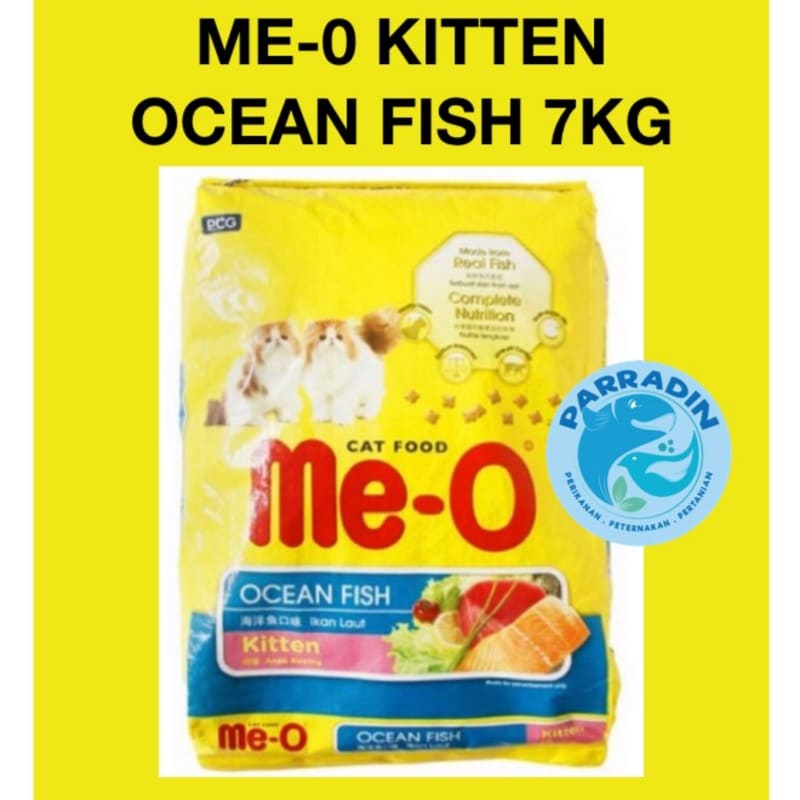 Jual MAKANAN KUCING MEO KITTEN OCEAN FISH 7KG | Shopee Indonesia