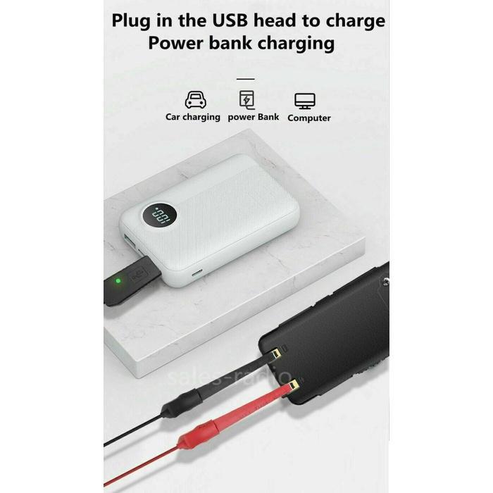 Jual Charger Cable Clip HT Baterai 3.7 7.4V Universal USB Jepit Baofeng ...