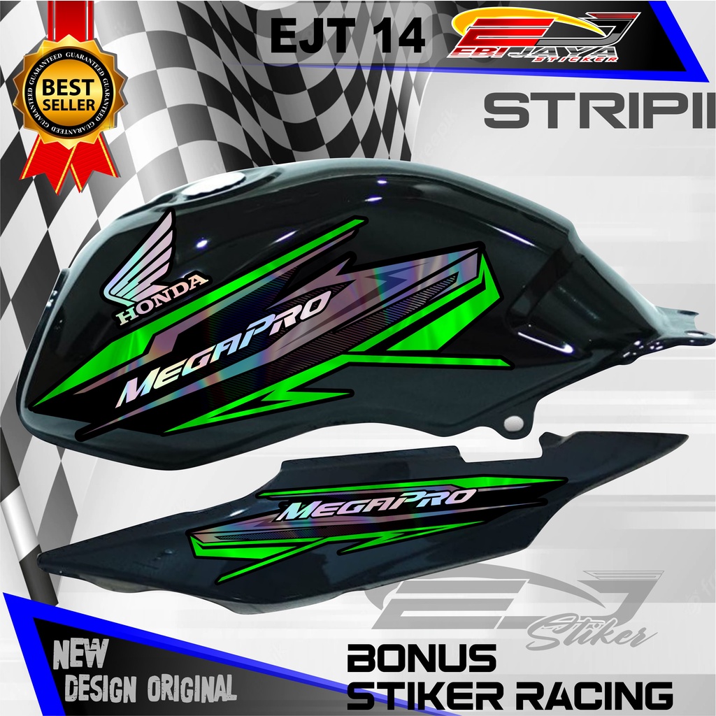 Jual STIKER STRIPING MEGA PRO / STICKER MOTOR HONDA MEGA PRO / VARIASI ...