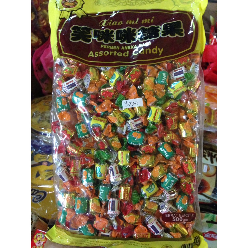 Jual Xiao Mi Mi Permen Campur Aneka Rasa 500 Gr Assorted Candy China ...