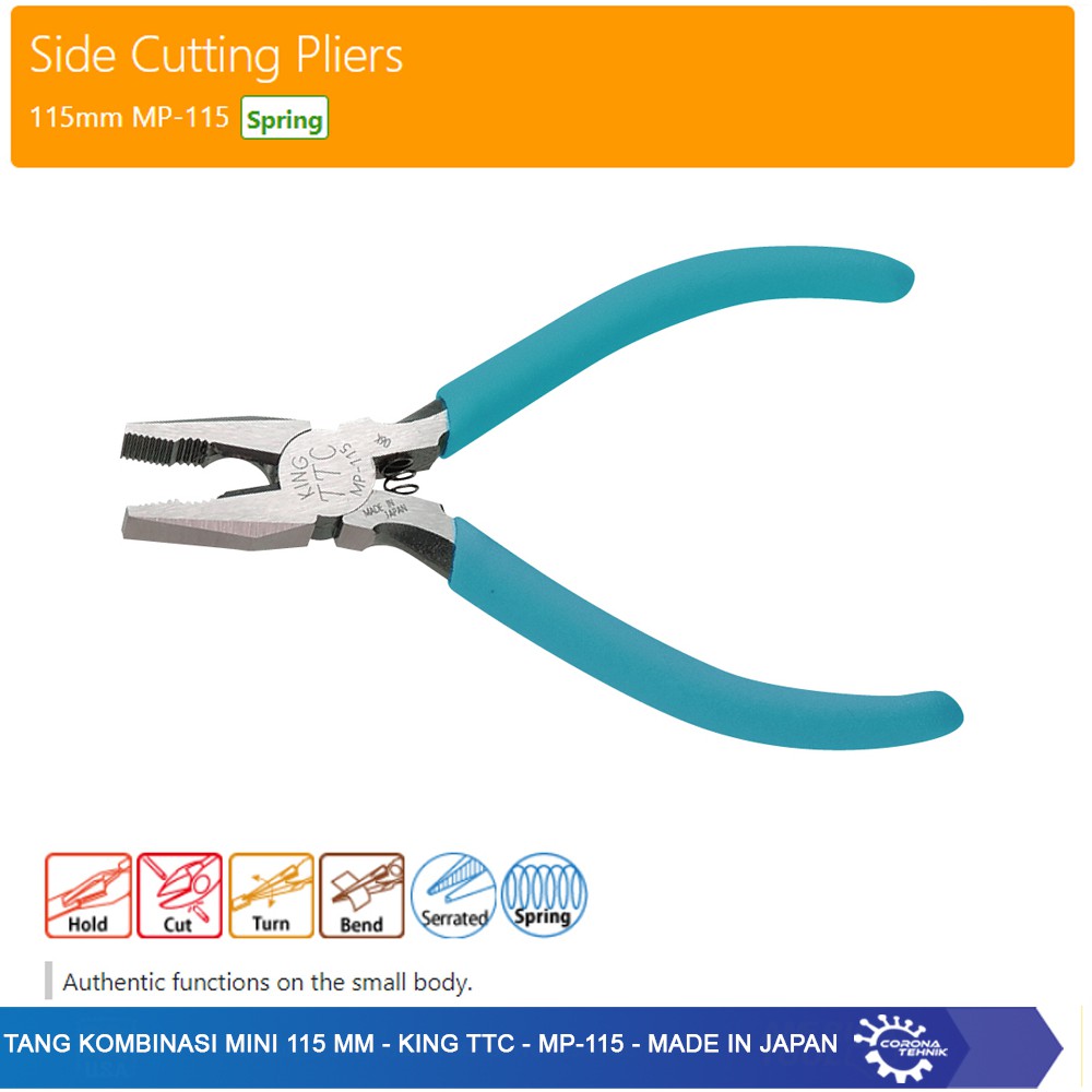 Jual King TTC - MP-115 - Made In Japan Tang Kombinasi Mini 115 mm | Shopee Indonesia