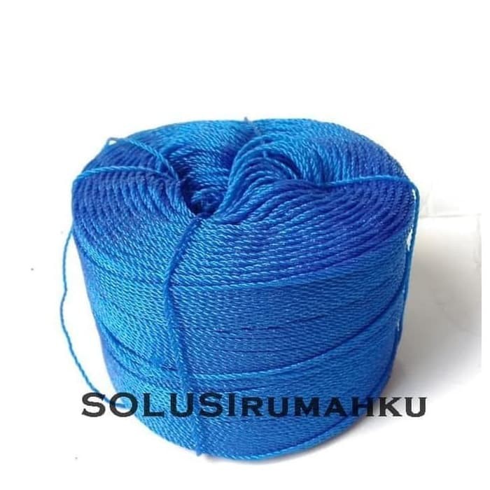 Jual Tali Tambang Plastik 7mm 1 KG RIDO Flexible Lentur 1 Kilogram ...