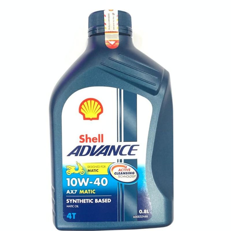 Jual Oli Shell Advance Matic AX7 10W-30 Motor matic 800ml Beat Vario ...