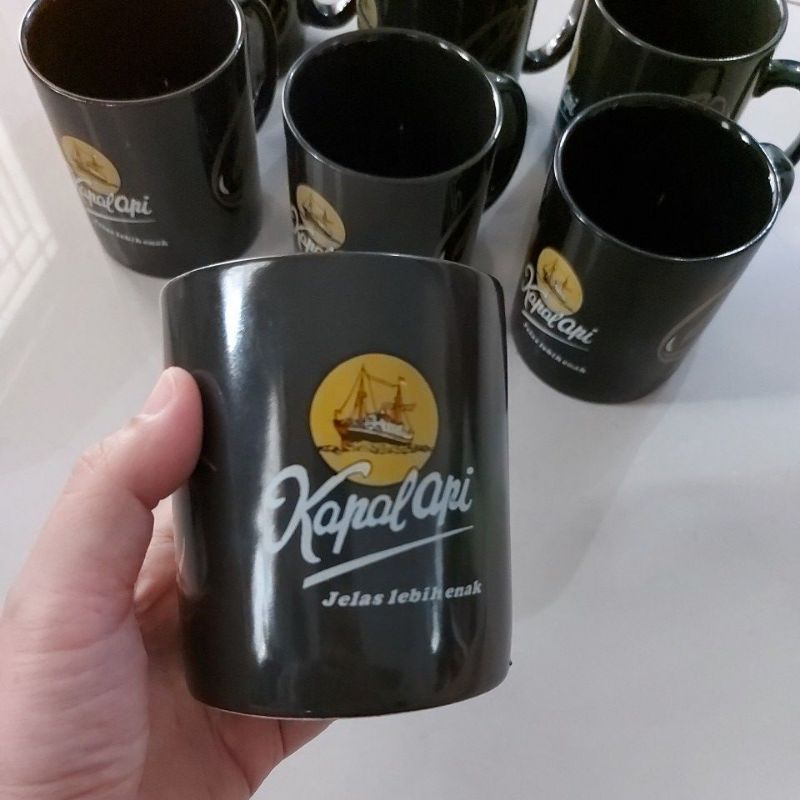 Jual Mug keramik edisi DJADOEL free gift dari KAPAL API (limited ...