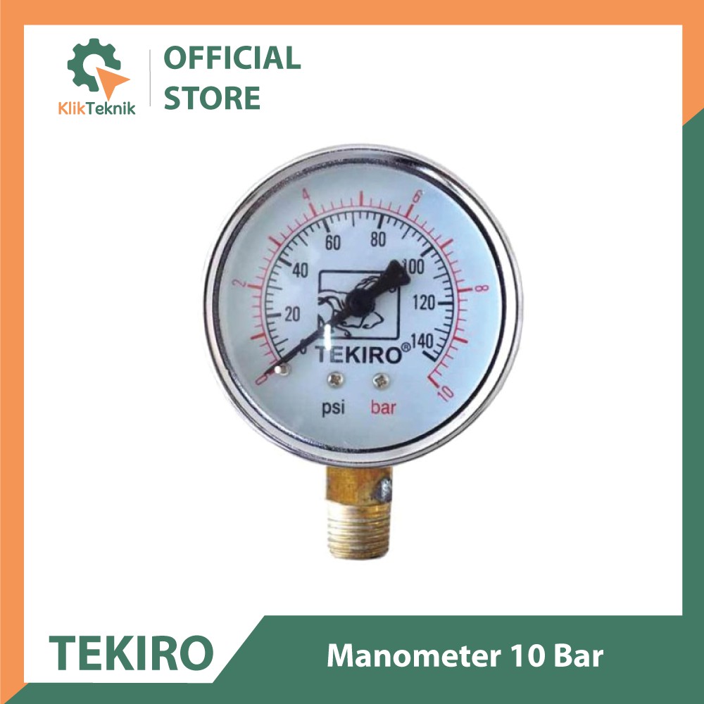 Jual Manometer 10 Bar Tekiro | Shopee Indonesia