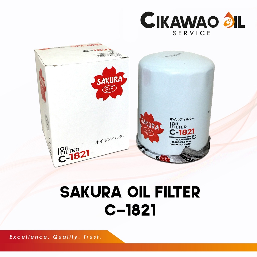 Jual Sakura Oil FIlter C-1821 | Shopee Indonesia