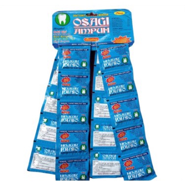 Jual Kapsul Osagi Ampuh Original Isi 20 Sachet Obat Sakit Gigi & Gusi ...
