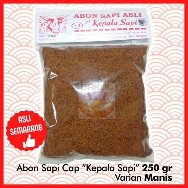 Jual Abon Sapi cap Kepala Sapi 250 gram | Shopee Indonesia