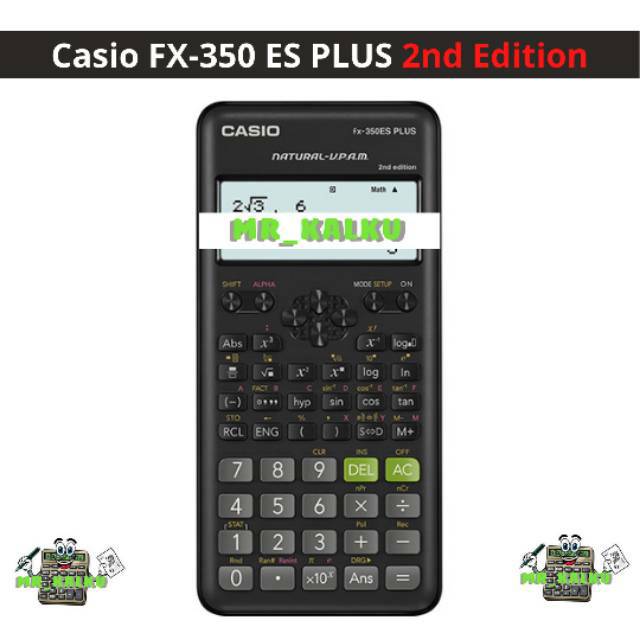 Jual CASIO FX-350ES PLUS 2nd Edition SCIENTIFIC CALCULATOR (KALKULATOR ...