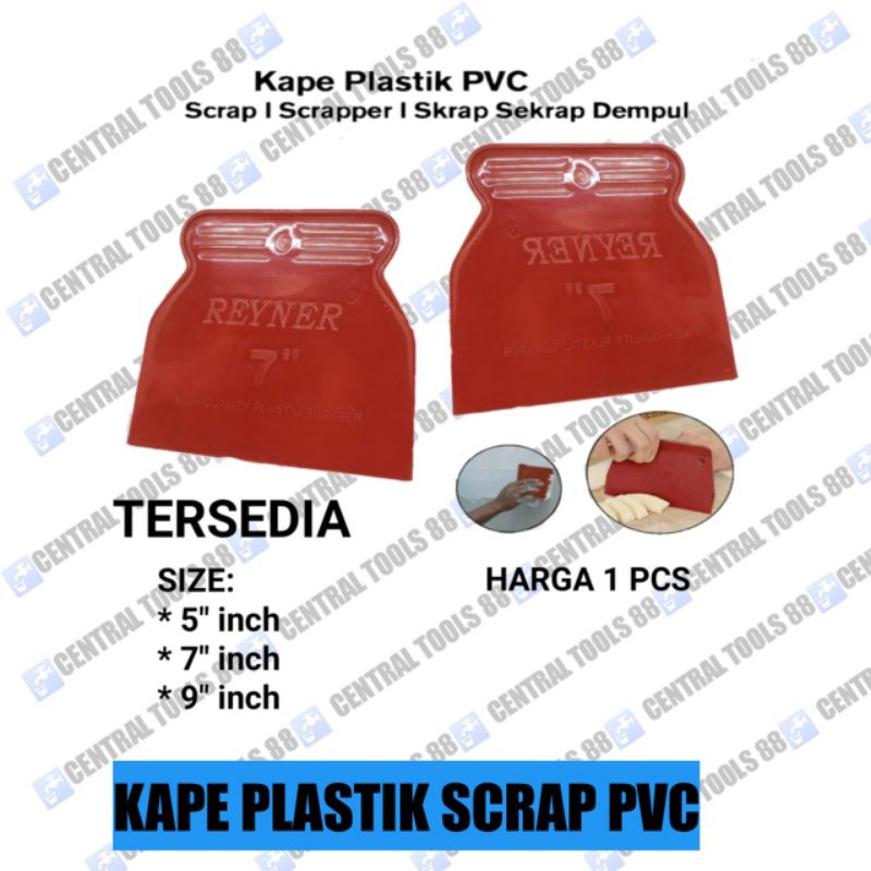Jual Kape PVC UKURAN 5" - 7" - 9" / Kape Plastik / Skrap pvc Murah ...