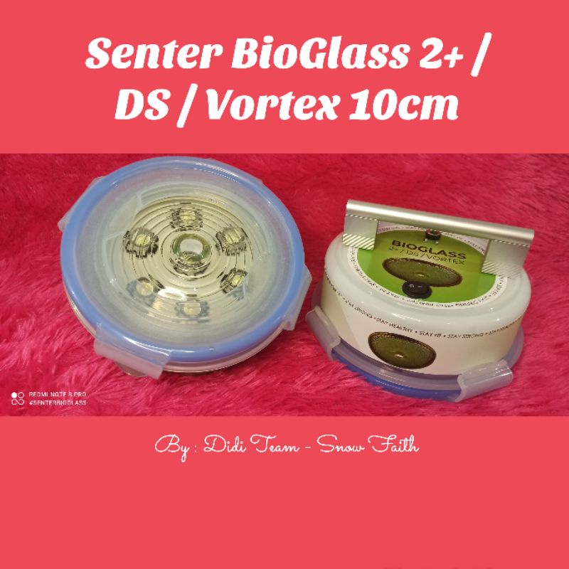 Jual Senter BioGlass 2+ / Diamond Shape / Vortex 10cm | Shopee Indonesia