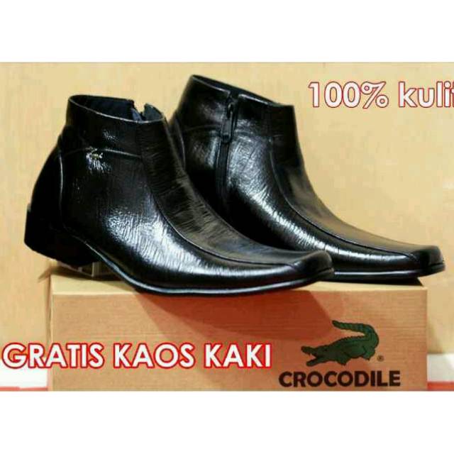 Jual Sepatu Pantofel Pria Kasual Crocodile | Shopee Indonesia