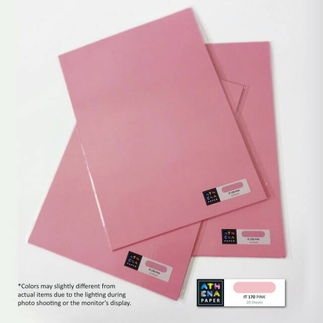 Jual Kertas HVS Warna A4 - IT 170 Pink | Shopee Indonesia