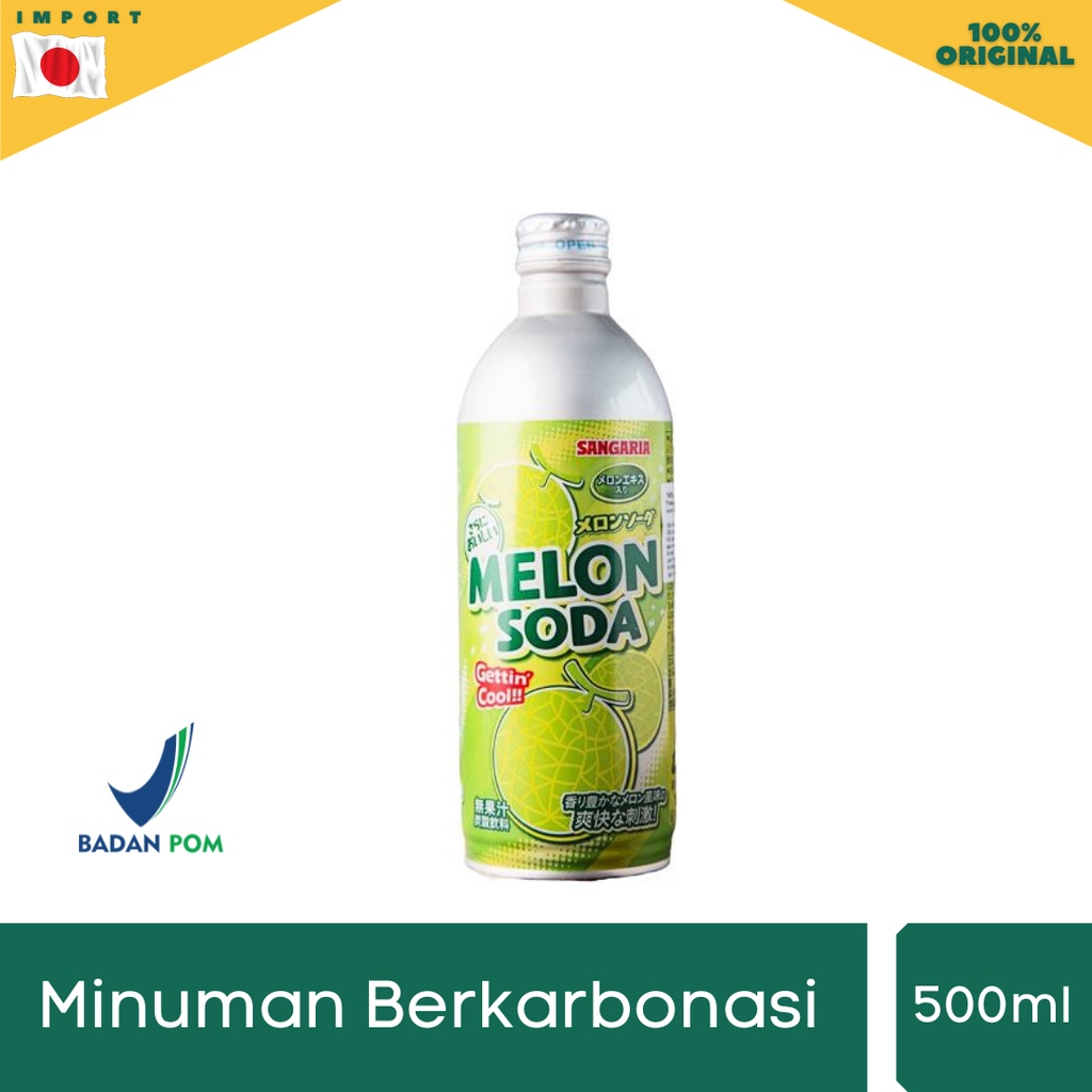 Jual Minuman Soda Merk Sangaria rasa Melon | Shopee Indonesia