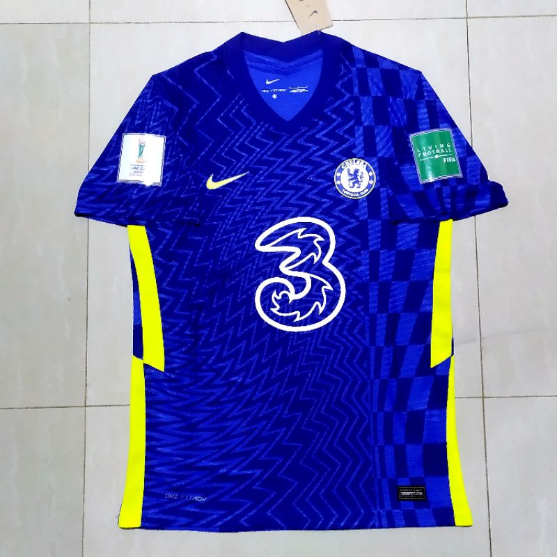 Jual JERSEY CHELSEAA HOME 21/22 VAPORKNT FULLPATCH CWC 2021 | Shopee ...
