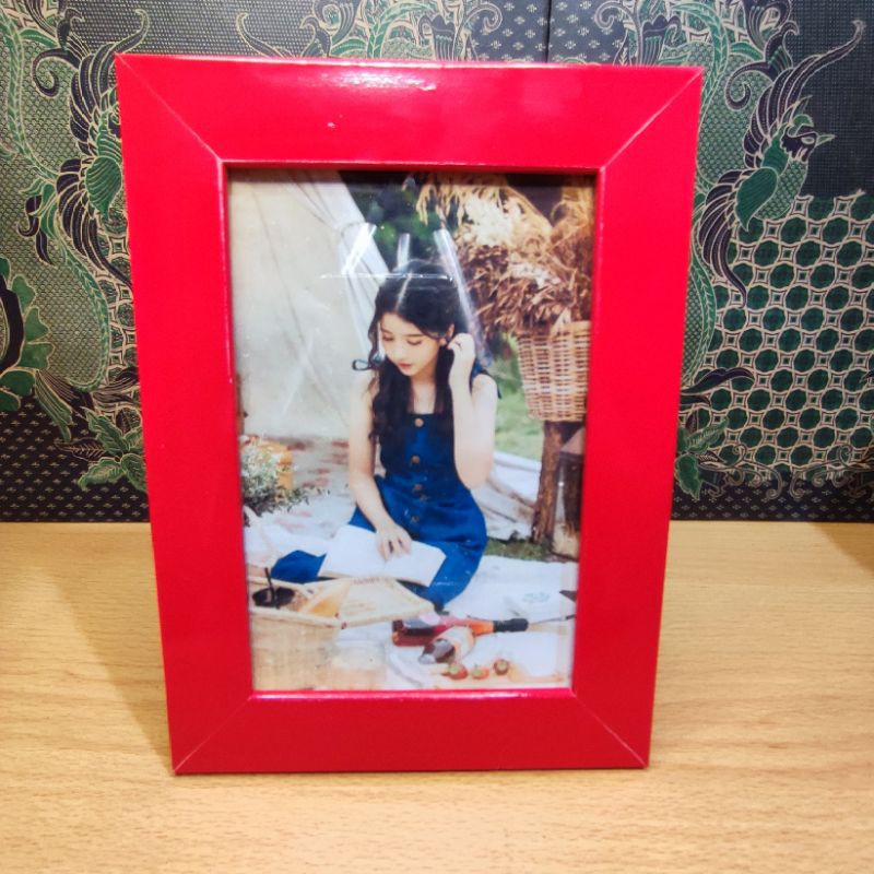 Jual COD BINGKAI FRAME 4R MERAH / BINGKAI 4R WARNA MERAH MINIMALIS ...