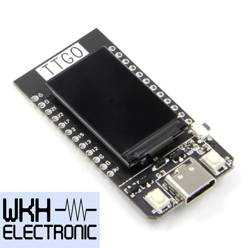 Jual TTGO T-Display TDisplay LCD 1.14" ESP32 WiFi Bluetooth Arduino ...