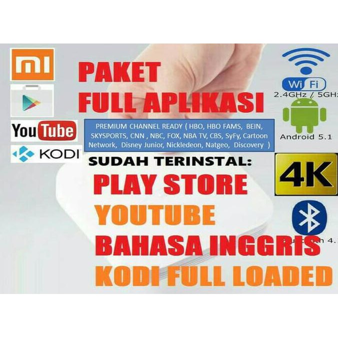 Jual BE5T QUALITY Xiaomi Hezi Mi Box 3S PRO Enhanced Rooted with Google Play Store | Shopee ...