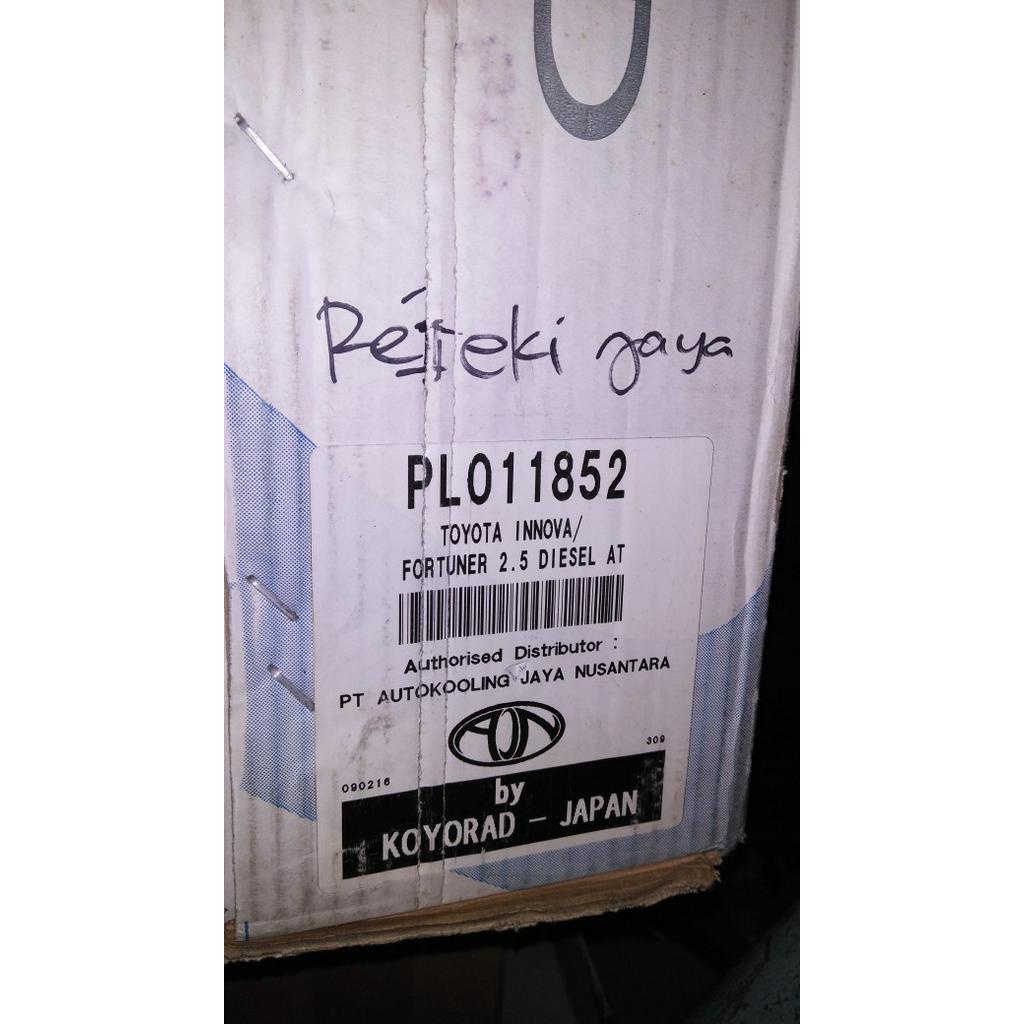 Jual Radiator Kijang Innova Fortuner Diesel Automatik Koyorad | Shopee ...