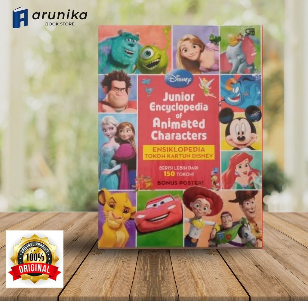 Jual Junior Encyclopedia of Animated Characters : ENSIKLOPEDIA TOKOH ...