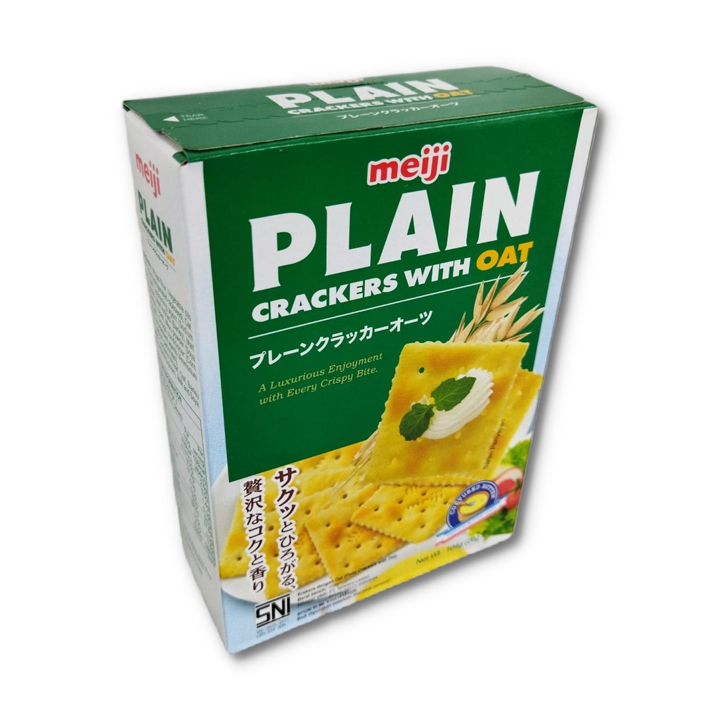 Jual Meiji Oat Plain Crackers 104 gr | Shopee Indonesia
