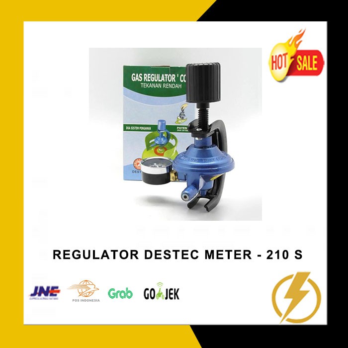 Jual REGULATOR DESTEC METER LOW PRESSURE - 201 S | Shopee Indonesia