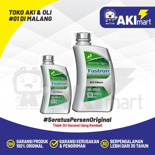 Jual Pertamina Fastron Techno Lambo 10W40 API SN 1 Liter Oli Mobil ...
