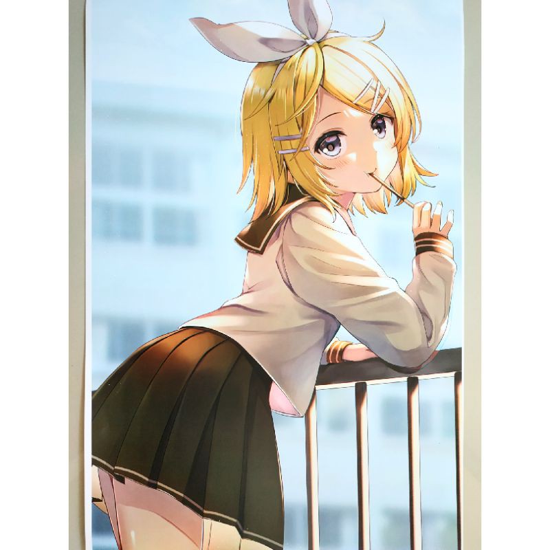 Jual Poster Kagamine Rin 2 Vocaloid Merchandise | Shopee Indonesia