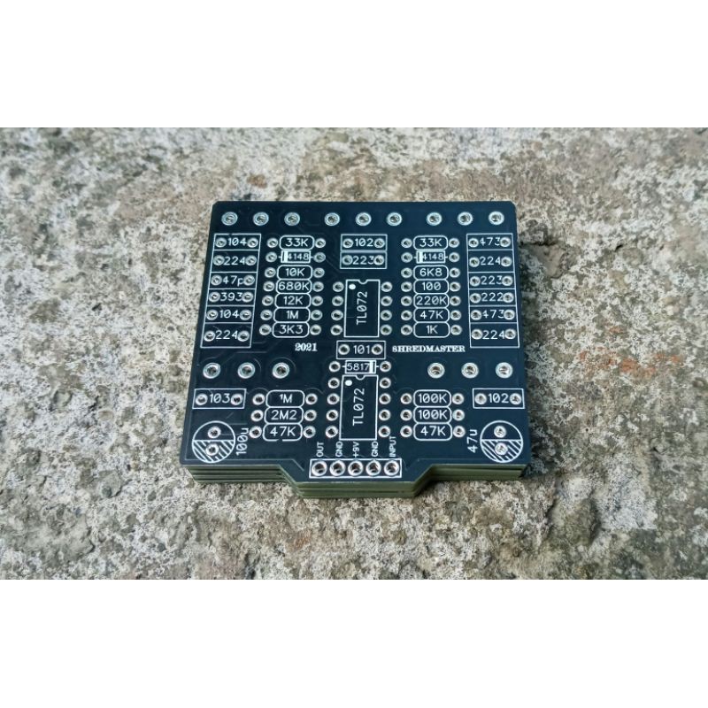 Jual PCB MARSHALL SHREDMASTER SHRED MASTER CLONE PEDAL EFEK GITAR ...